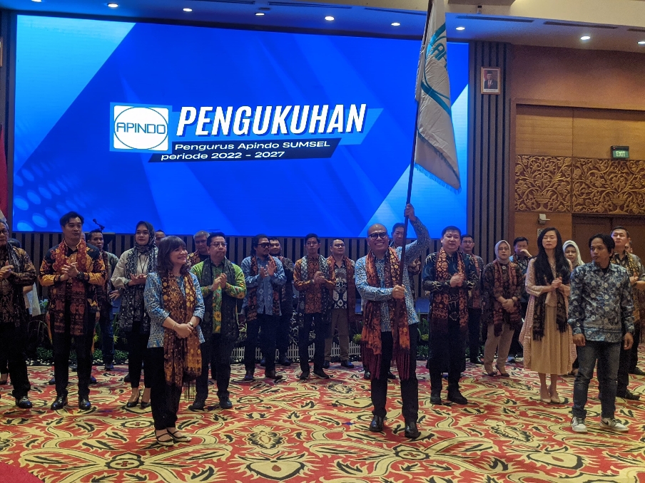 Pengurus Apindo Sumsel Periode 2022-2027 Resmi Dikukuhkan | APINDO
