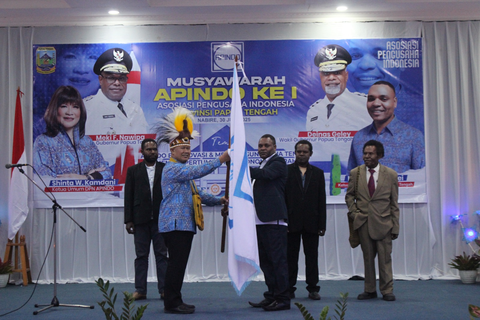 Tok! APINDO Central Papua Officially Formed, Led by Fransiskus Pekei ...