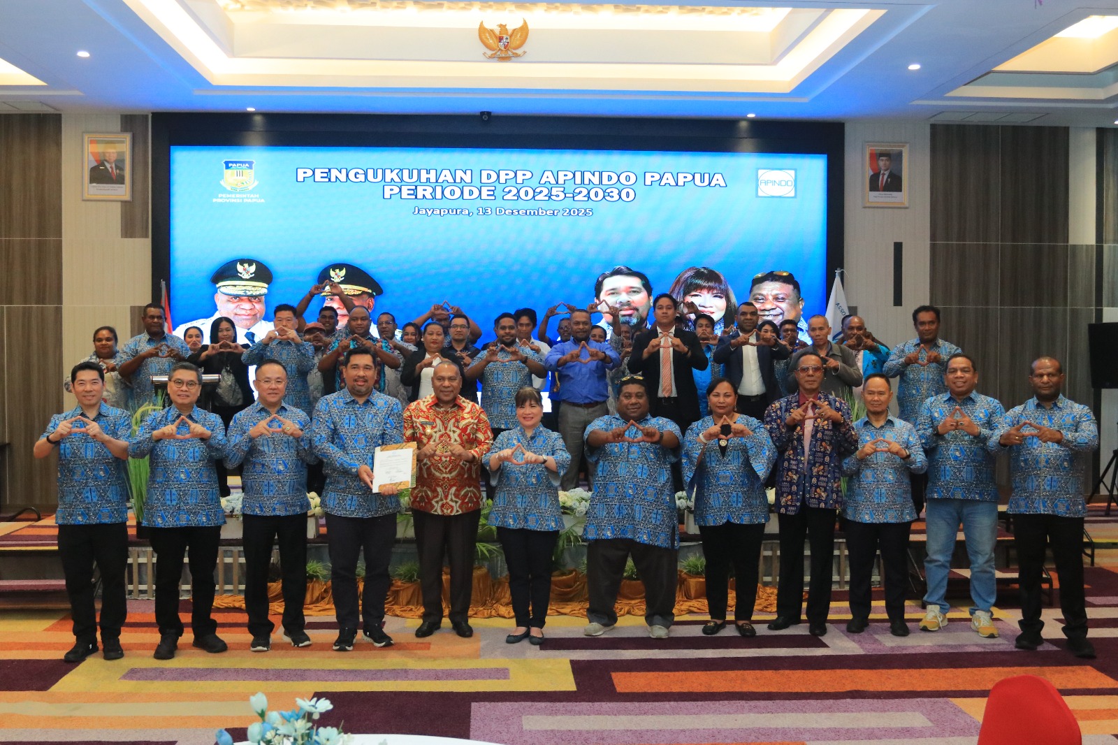 APINDO Papua Provincial Leadership for 2025–2030 Officially Inaugurated ...